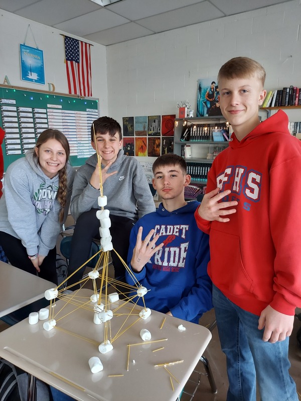 Cadet Period Towers | Fort Frye High School